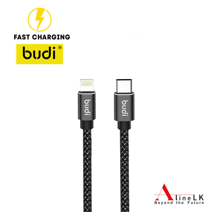USB-C to Lightning Fast Charging and SYNC/DATA Cable (1m/2m Length ...