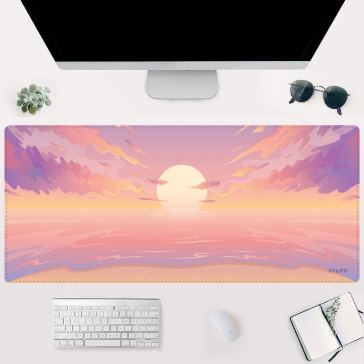 Simplist Gimars Large Mousepad - Printed Rubber Gaming Mouse Pad Desk ...