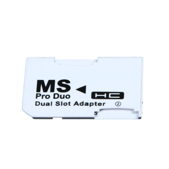 Single Dual Slot Cards Reader New Micro SD SDHC TF to MS Memory Stick ...