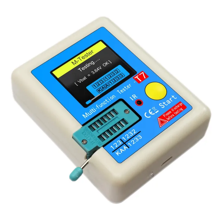 LCR-T7/TC1 New Transistor Tester TFT Diode Triode Capacitance Meter LCR ...