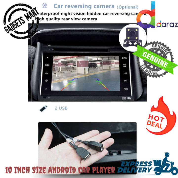 10 Inch Size Android Car Player Set YD Brand IPS Full Touch Screen ...