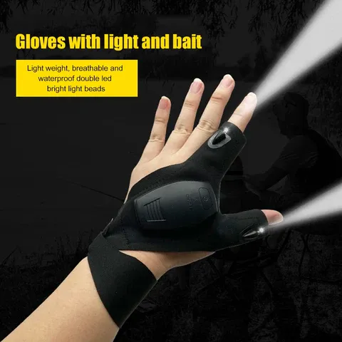High-Performance Glove Light Multi-Functional LED Flashlight Glove with ...