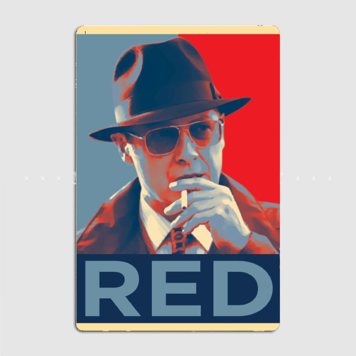 Raymond Red Reddington Metal Tin Sign Truck Indoor And Outdoor Home Bar ...