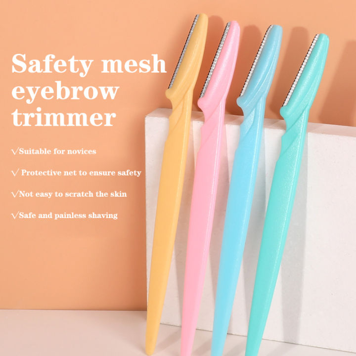 3Pcs Eyebrow Trimmer Face Blade Shaver Portable Eye Brow Epilation Hair ...