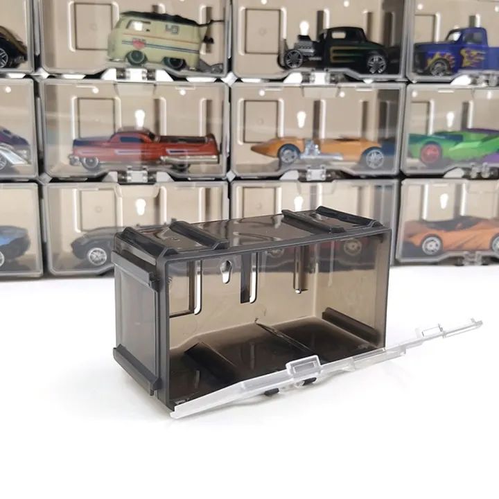 Practical ABS Display Box With Handle Without Car Toy Display 1/64 ...
