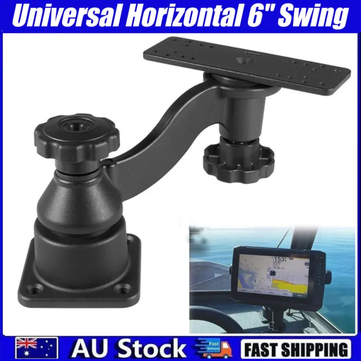 Dual Pivot Marine Equipment Mount Horizontal Marine Mount Bracket ...