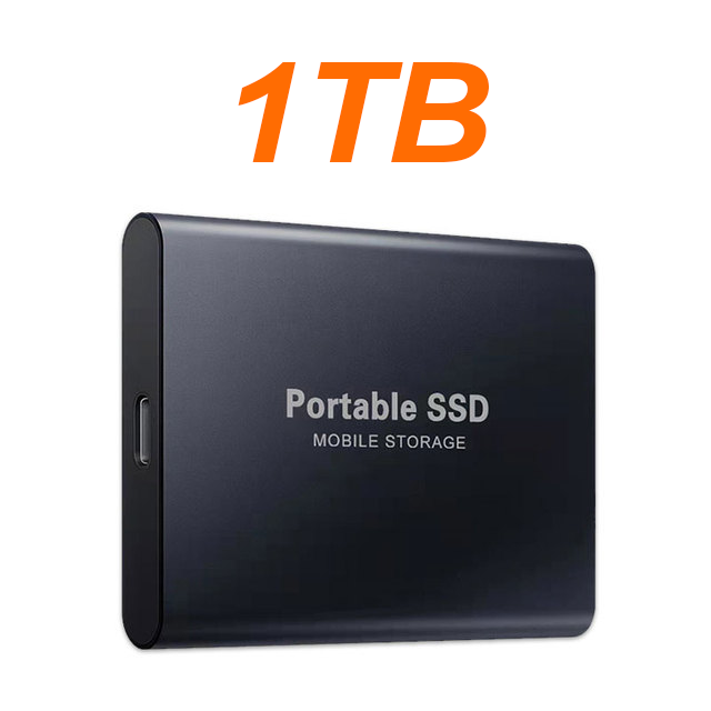 Original Mini 1TB SSD External Hard Disk Type-C/USB 3.1 High-speed 2TB ...