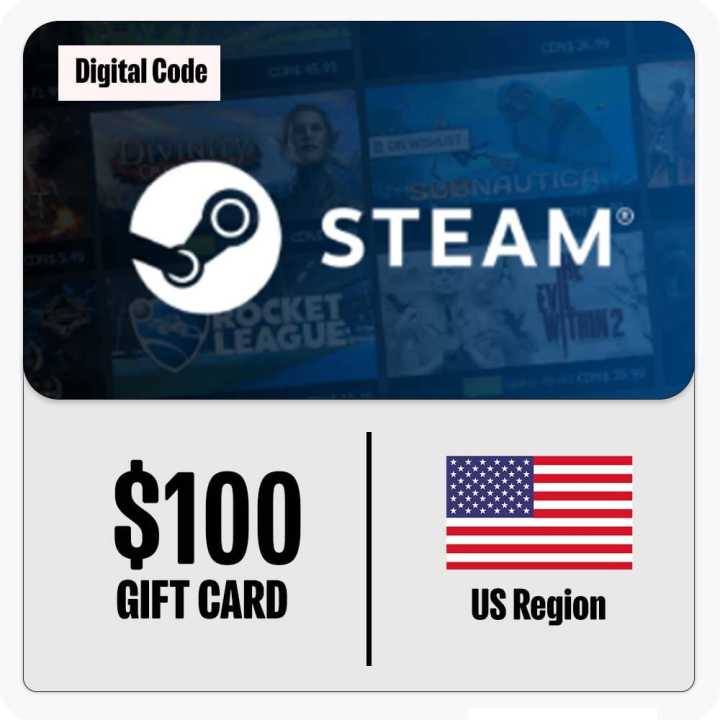 100 USD Steam Wallet Code - US | Daraz.lk