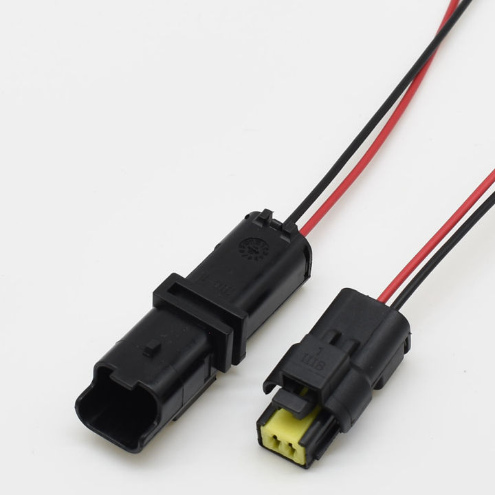 1 Pcs FCI 2 Pins Male Female Waterproof GAS AEB Temperature Sensor ...