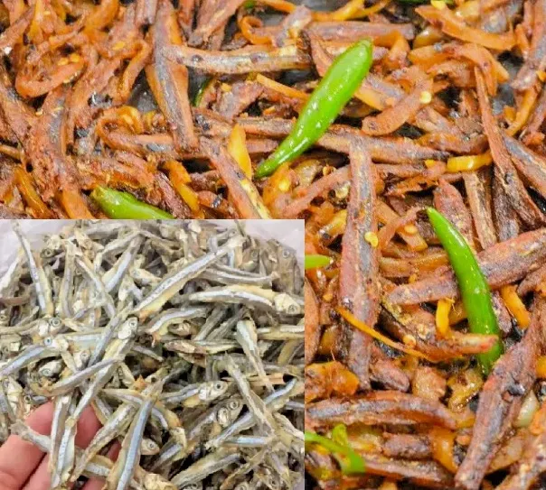 DRY FISH CLEAN ANCHOVIES (හාල්මැස්සෝ) SEAFOOD TASTY 100% SUN DRIED ...
