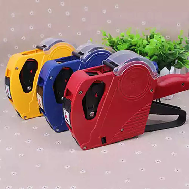 Labeling Machine Red Printer Plays Price Tag Machine Fully Automatic ...
