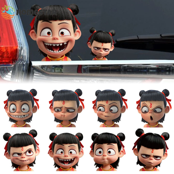 Homestar Nezha Car Sticker Waterproof Decal Sticker Scratch Masking ...