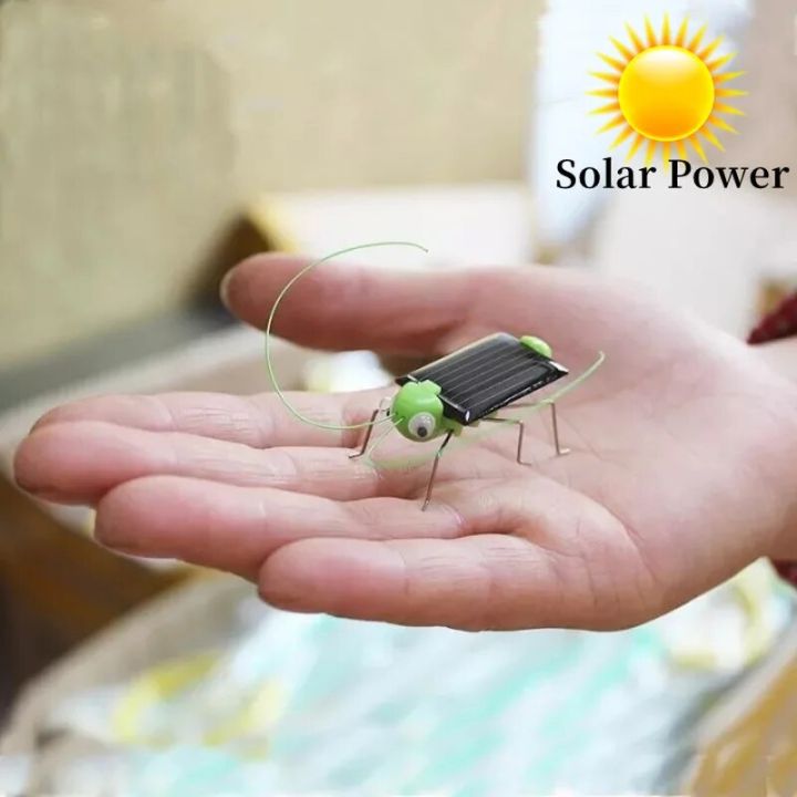 solar toys 1Pc Mini Solar Energy Powered Robot Cockroach/Grasshopper ...