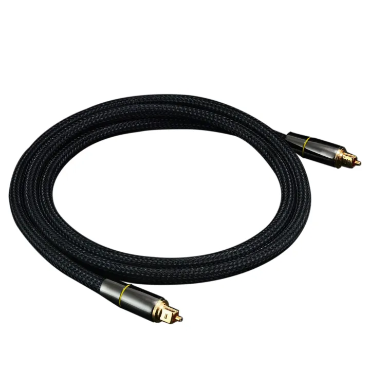 (GGBR) Toslink Optical Audio Cable HIFI 5.1 Digital SPDIF Fiber for TV ...