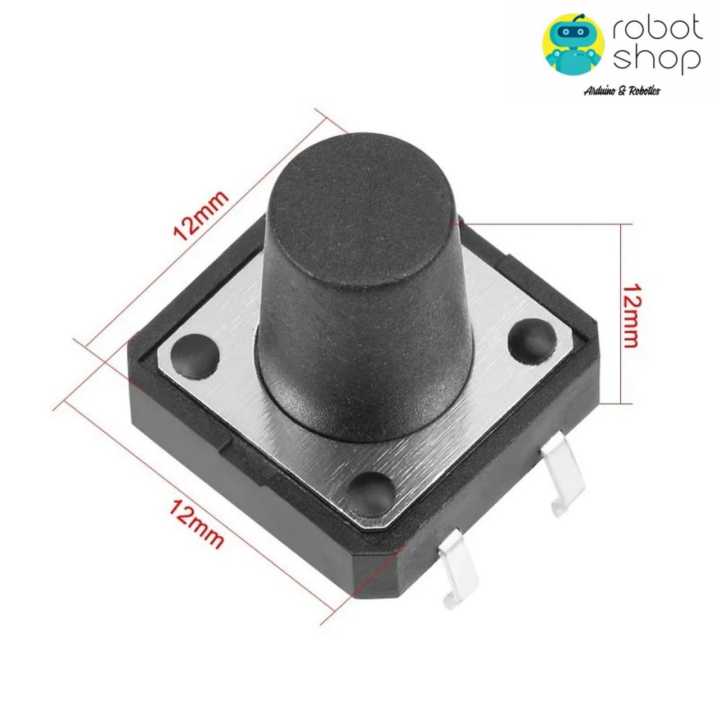 12x12x12mm Tactile Push Button Switch for Arduino | Daraz.lk