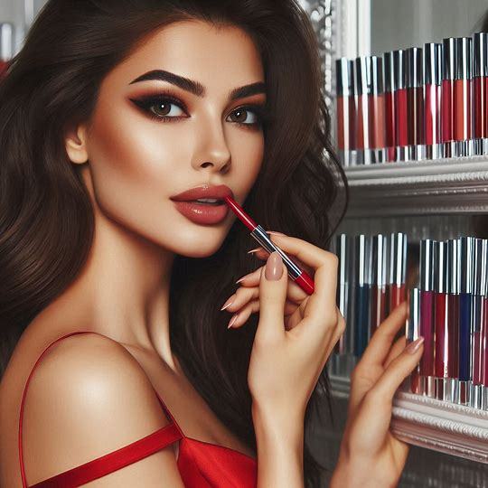 Cream Lip Liner Fine slim lipliner pencil Straight Line Lip Liner Vegan ...