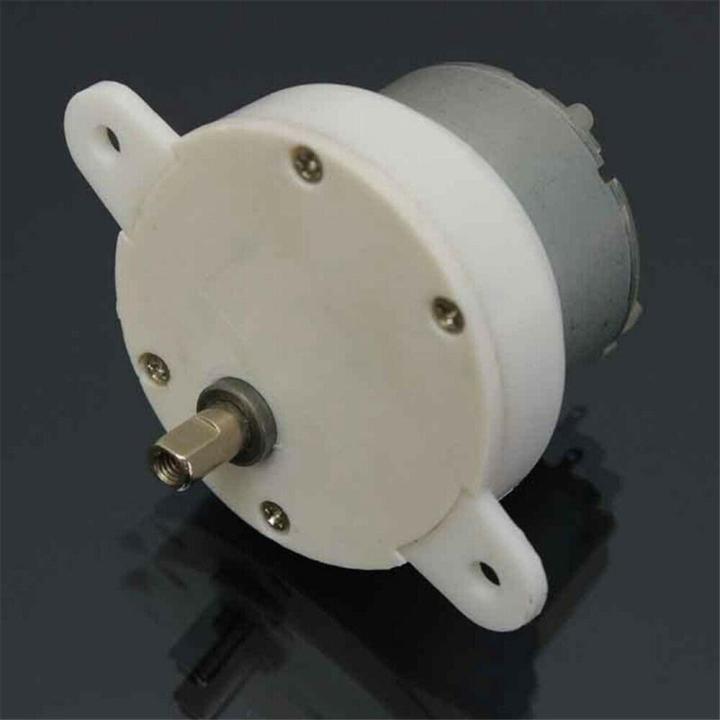 Practical Geared Box Slow Speed Micro Electric Motor DC 12V Gear Motor ...