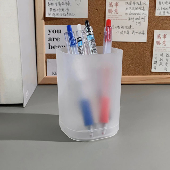 Pen Holder Desktop Pen Holder Simple Large Capacity Cute Storage ...