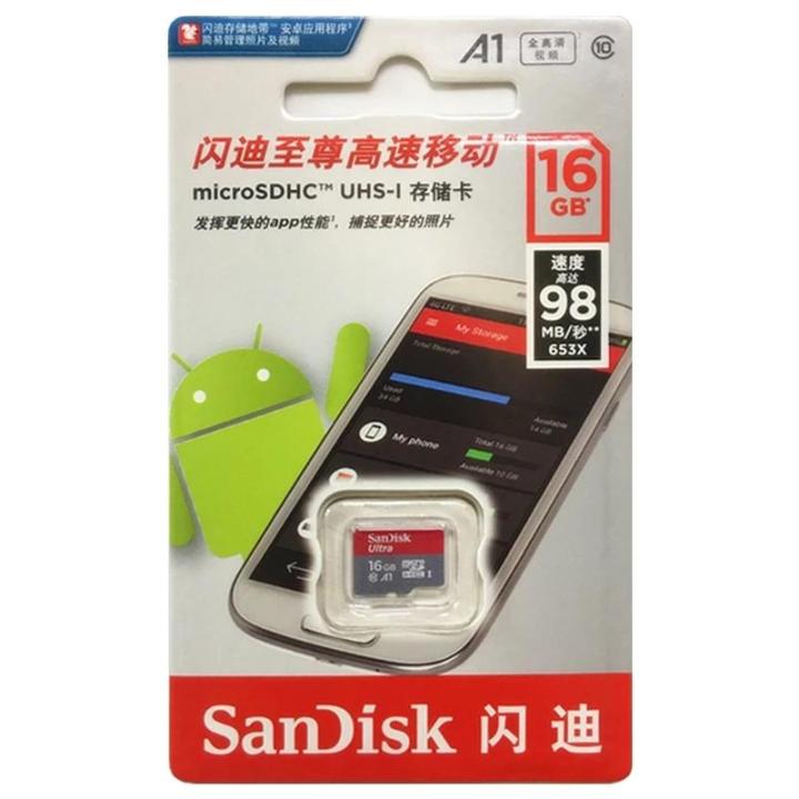 SanDisk Micro SD 16GB (Class 10) | Daraz.lk