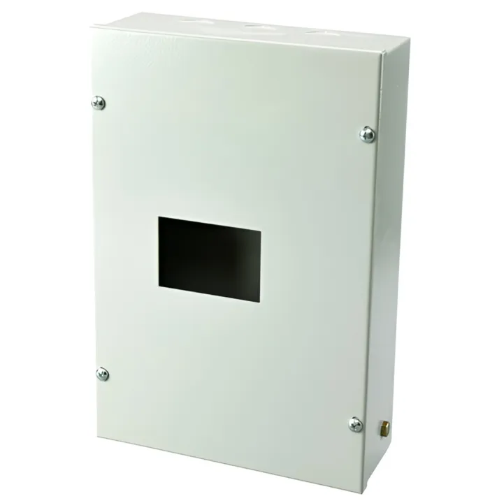 4 POLE MCCB BOX – LID TYPE Surface Steel Enclosure MM ORANGE (XDB-4P ...