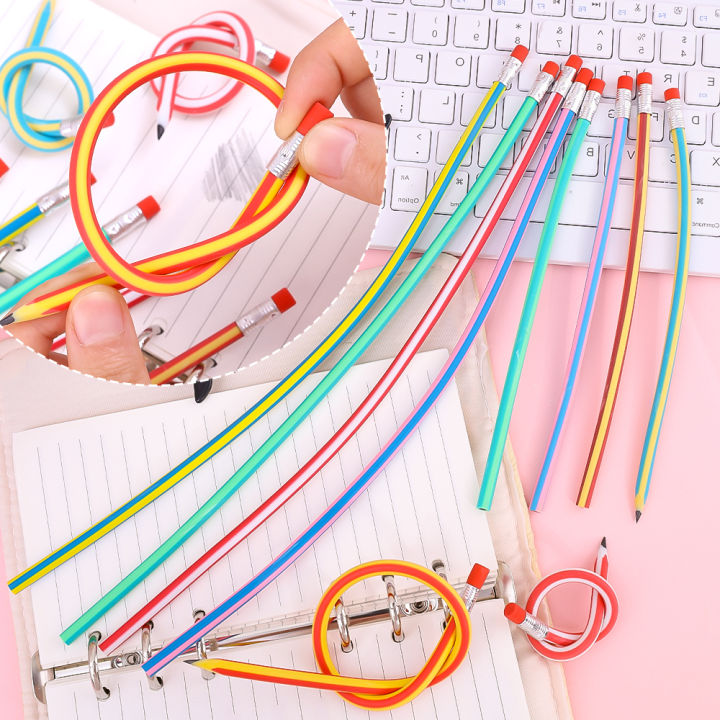 1/3PCS Random Folding and Bendable Soft Pencils Fantastic Pencil Non ...