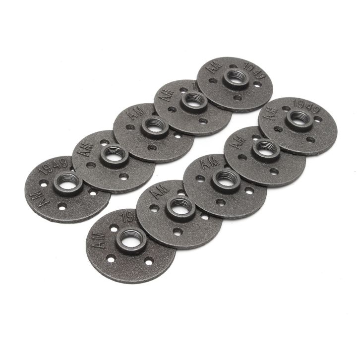 Malleable Flange Black Threaded Flange Fitting 1/2 "3/4" | Daraz.lk