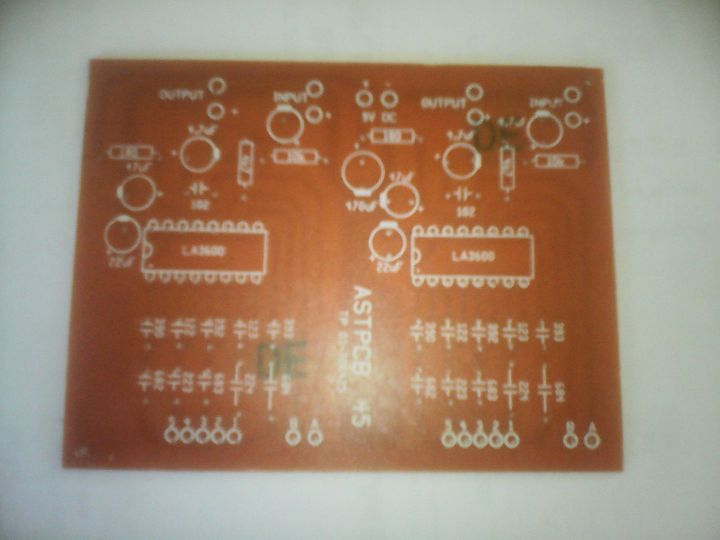 LA3600 Stereo 5 Band Graphic Equalizer PCB Kit | Daraz.lk