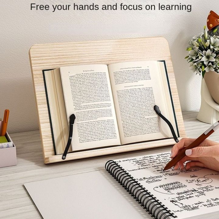 Multifunctional Adjustable Calligraphy Cookbook Textbooks Student ...