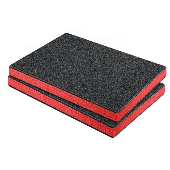 Cuttable Foam Tool Box Foam Inserts Black Red Multi-purpose Packing EPE ...