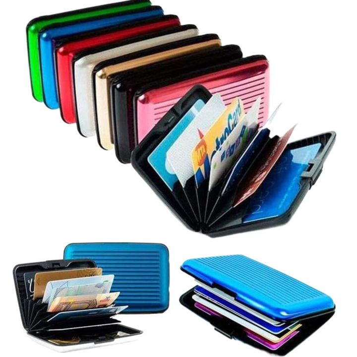 Security Credit Card Wallet Durable Aluminum Construction (scw) 2 ...