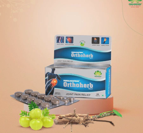 Pankajakasthuri Orthoherb Tablet Ayurvedic Pain Relief from Joint ...