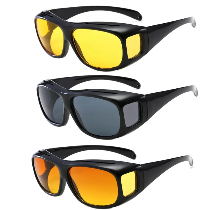 Anti-Glare Night Vision Driver Goggles Fashion Sunglasses Cycling ...