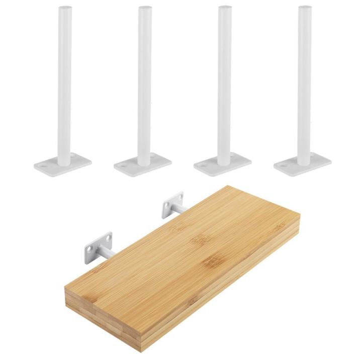 2 Colors Screw Mounting Plate T Shape Concealed Metal Brackets Wall ...