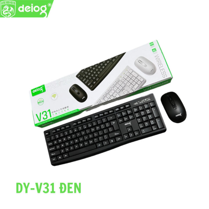 Deiog Wireless Keyboard & Mouse Combo V31 | Daraz.lk