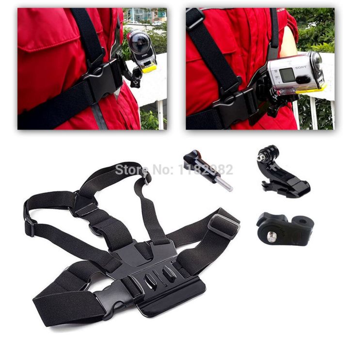 Outdoor Sport Accessories Action Cam Chest & Strap X1000 X3000 AS300 ...