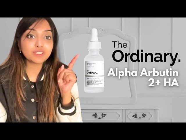 Made in CANADA the ORDINARY Alpha Arbutin 2% + HA Hyperpigmentation ...