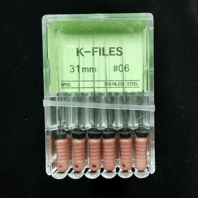 【EleganceEssence】Dental Tools Root Cannal Endo K File 31mm Stainless Steel Endodontic ...