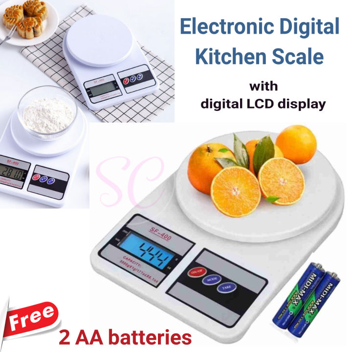 Electronic Digital Kitchen Scale SF-400 With Backlight | Daraz.lk
