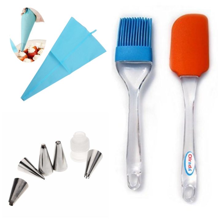 Kitchen Accessories Icing Piping Cream Stainless Steel Nozzle Set DIY ...