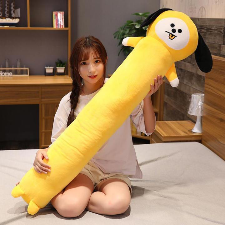 【BestGO】Bts Bt21 The Long Cylindrical Doll with Pillows and Legs TATA VAN COOKY CHIMMY SHOOKY ...