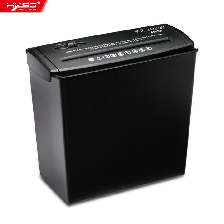 HXSJ A606B Professional Mini Paper Shredder 5-Sheet Desktop Electric ...