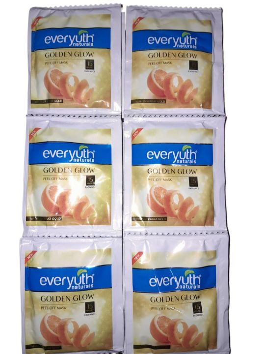 Everyuth Naturals Golden Glow Peel Off Mask - with 24 Karat Gold | Daraz.lk