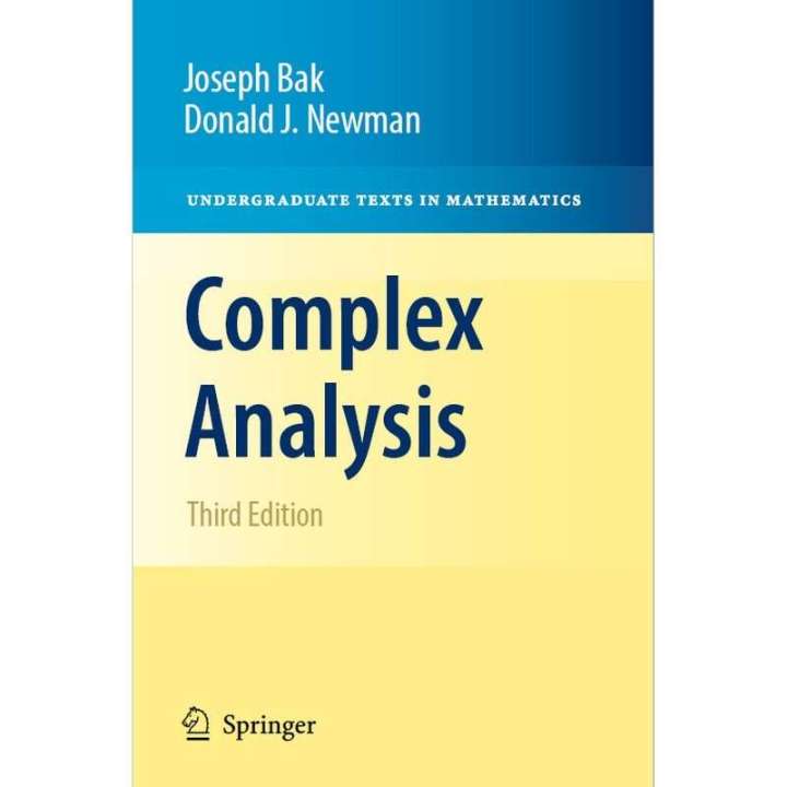 Complex Analysis Undergraduate Texts In Mathematics Daraz Lk