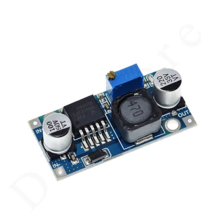 LM2596 DC-DC Step-down Power Supply Module 3A Adjustable Step-down Module LM2596S Voltage ...