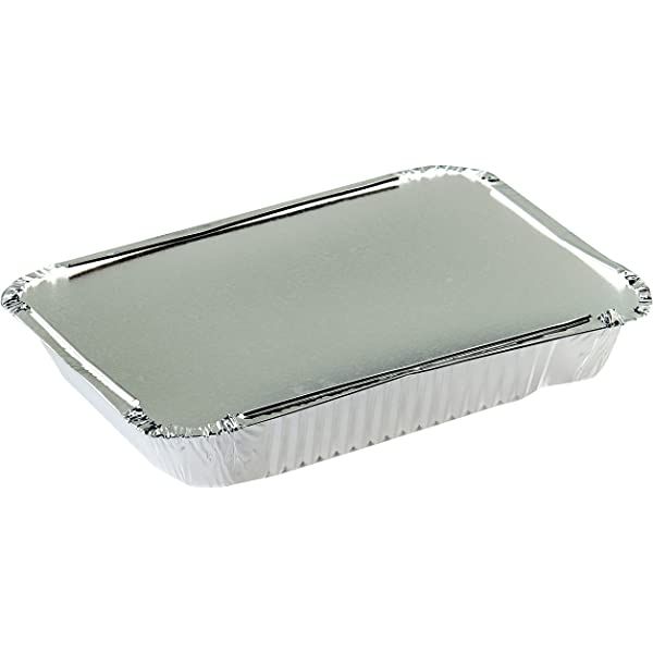Aluminium Silver Foil Container, Food Container, Food Box, Lunch Box of ...