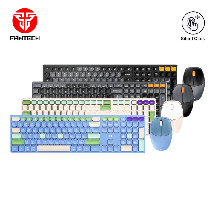 Fantech WK895 / WK-895 Pop Keys Wireless Keyboard Mouse Combo Office Series | Daraz.lk