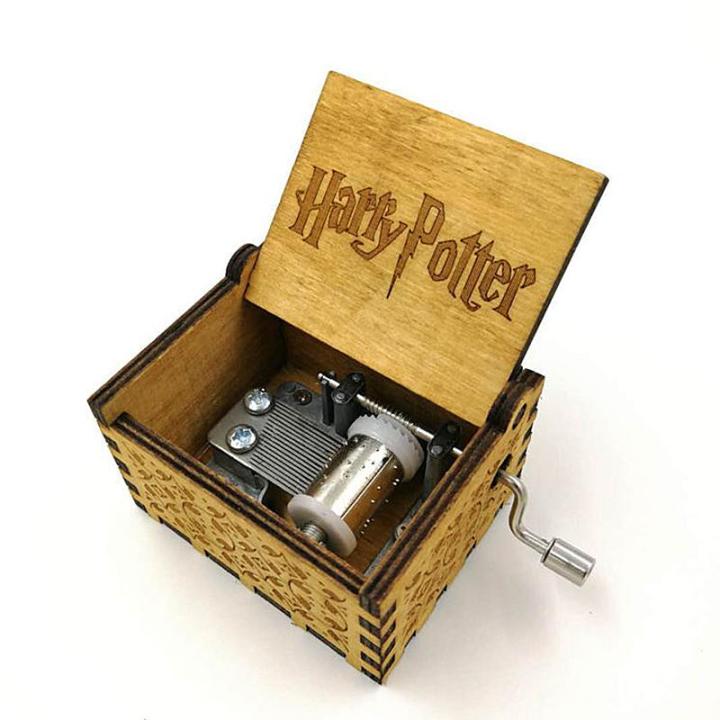 【Wildfolk Studio】Personalizable Music Box Engraved Wood Box Interesting ...