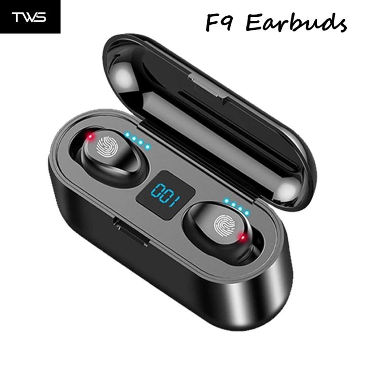 TWS F9 Wireless Earbuds F9 True Wireless Bluetooth Earbuds With ...