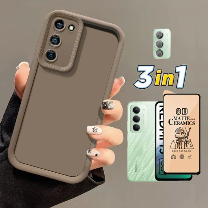 3in1 Redmi 15 Full Package Shockproof Phone Case for Redmi 15C 14C Note ...