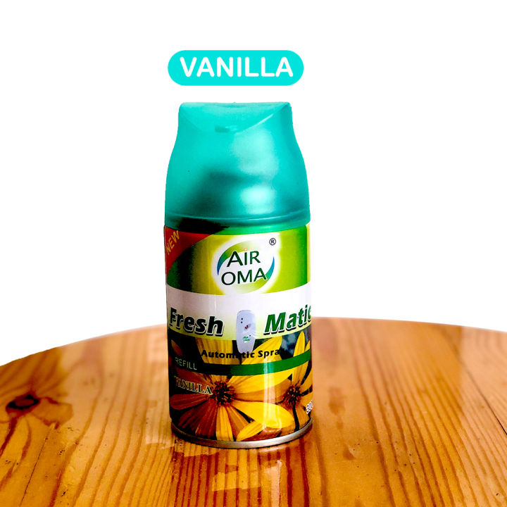 Air Freshener Spray 300 ML - Air Oma Fresh Matic Refill VANILLA ...